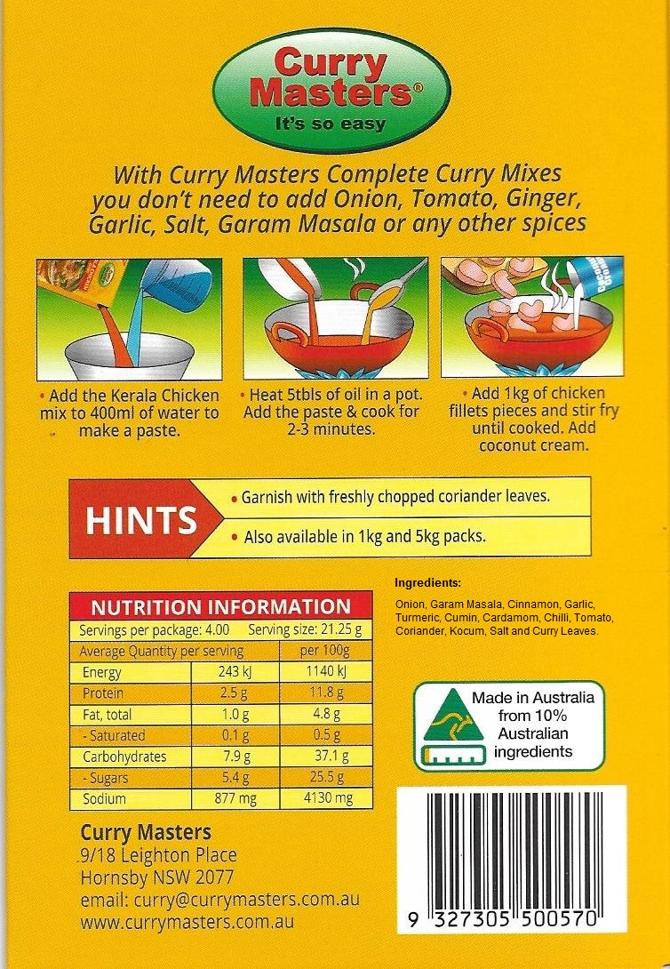 Kerala Chicken Curry – Curry Masters