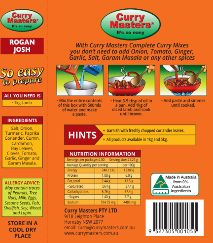 Rogan Josh – Curry Masters