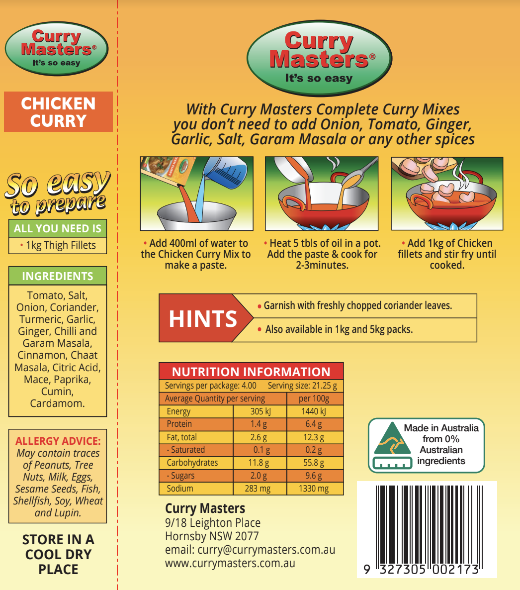 Chicken Curry – Curry Masters