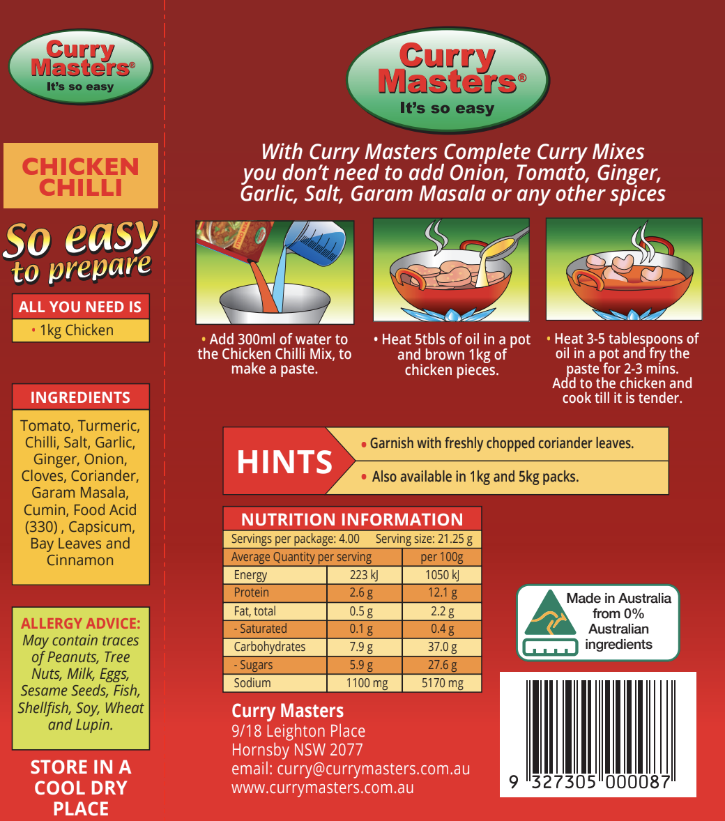 Chicken Chilli – Curry Masters