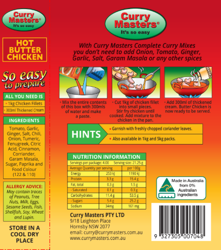 Hot Butter Chicken – Curry Masters