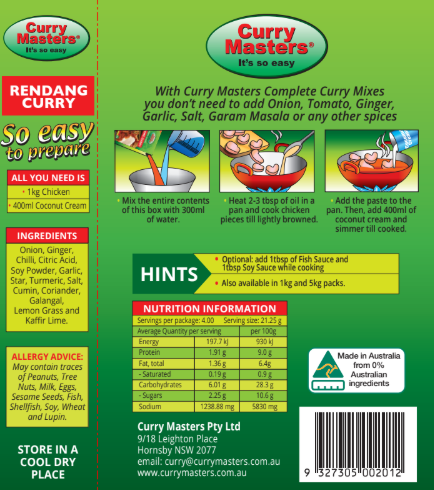 Rendang Curry – Curry Masters